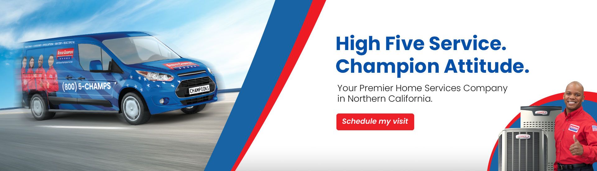 Heating, Cooling, Air Conditioning and HVAC | Service Champions